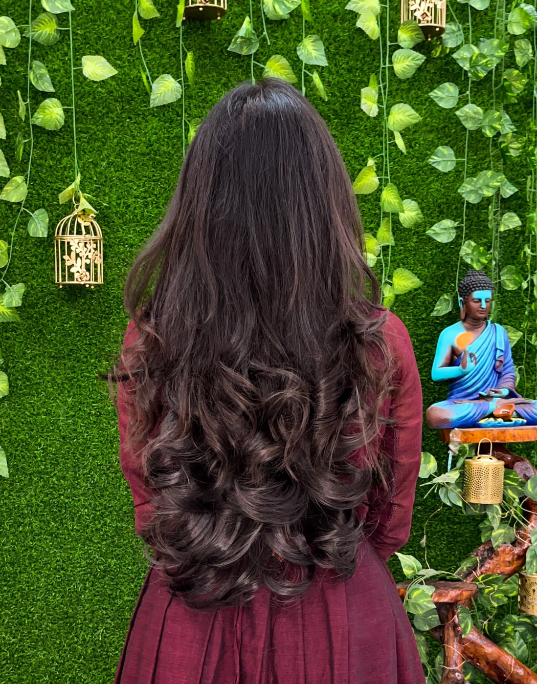 Medium layered hair extention