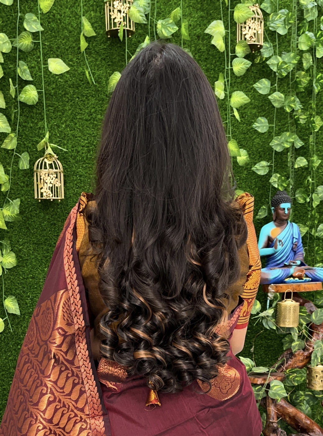 Medium Curled hair Extension Type 2