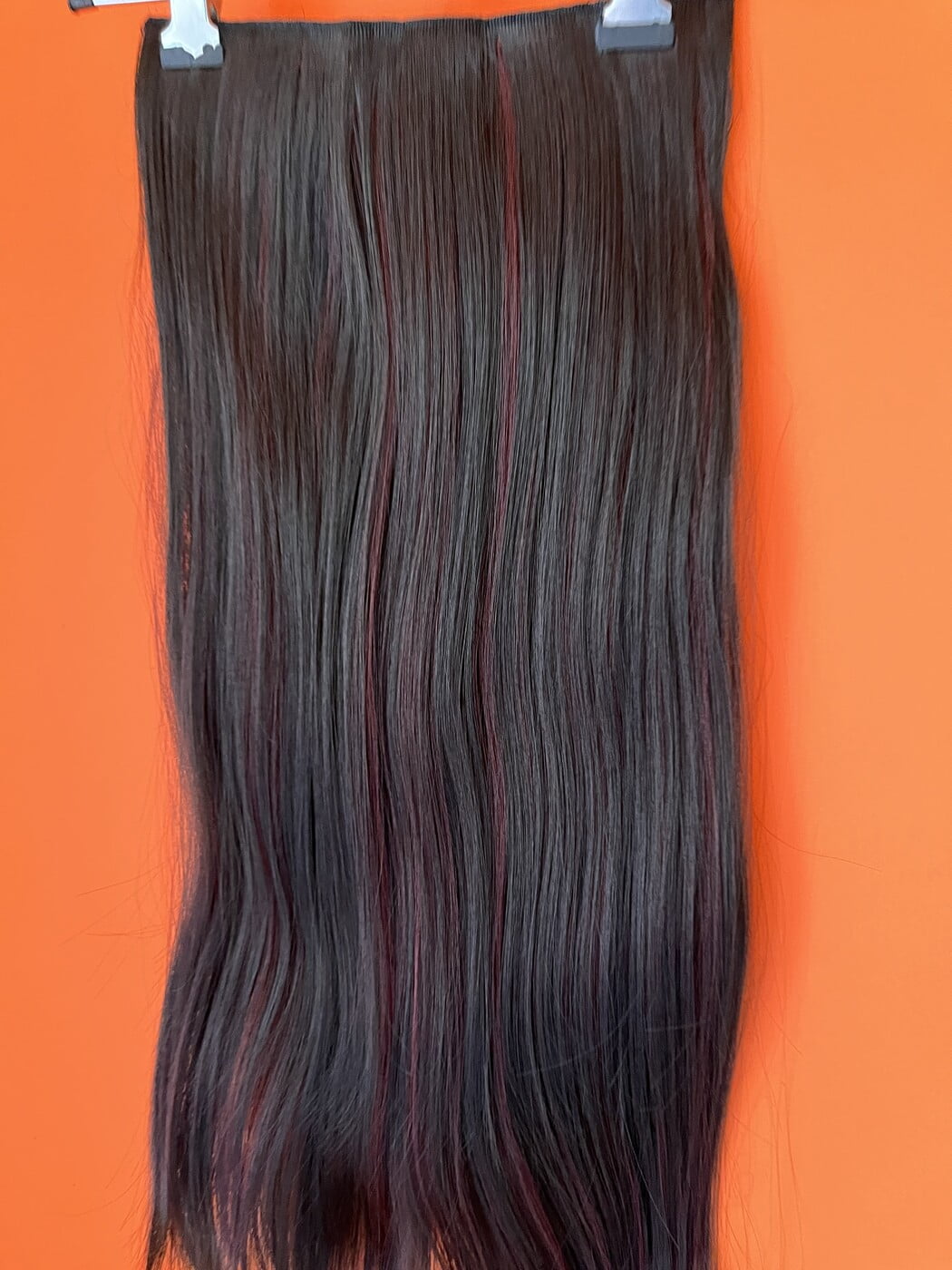 Long straight hair extention